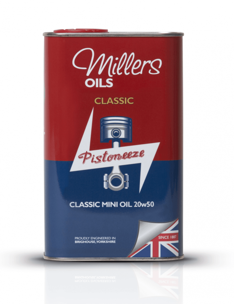 Classic Mini Oil Motorolie 20w50 Millers Oils kopen?- Millers Oils